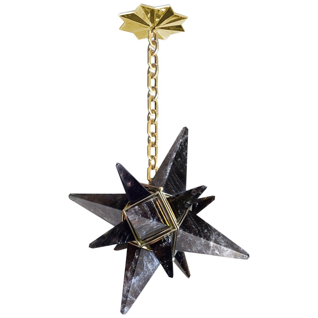 STAR14 Miniature Star Rock Crystal Table Light by Phoenix For Sale at ...