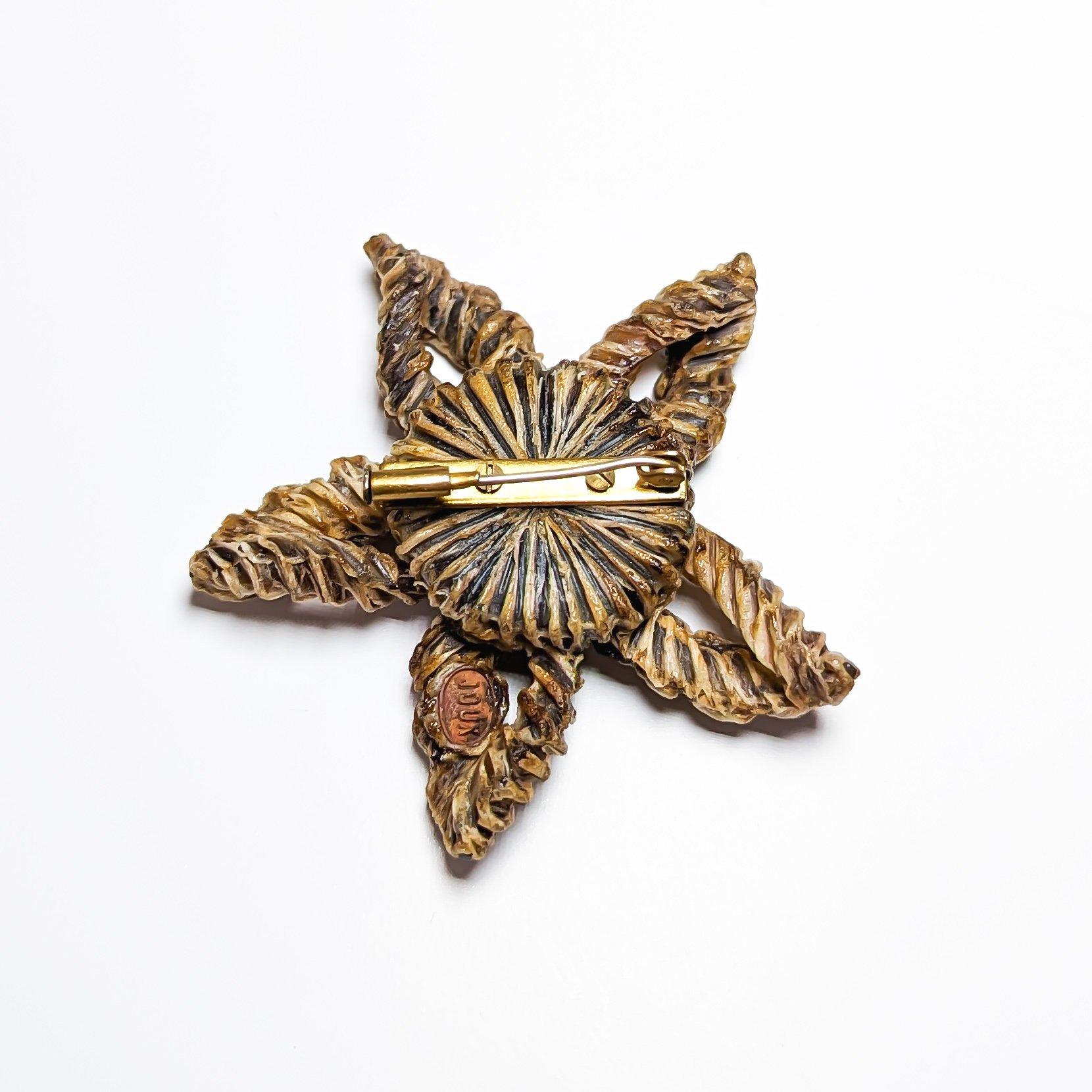 Star-Shaped Talosel Brooch By Line Vautrin, France / C.1960 For Sale at ...