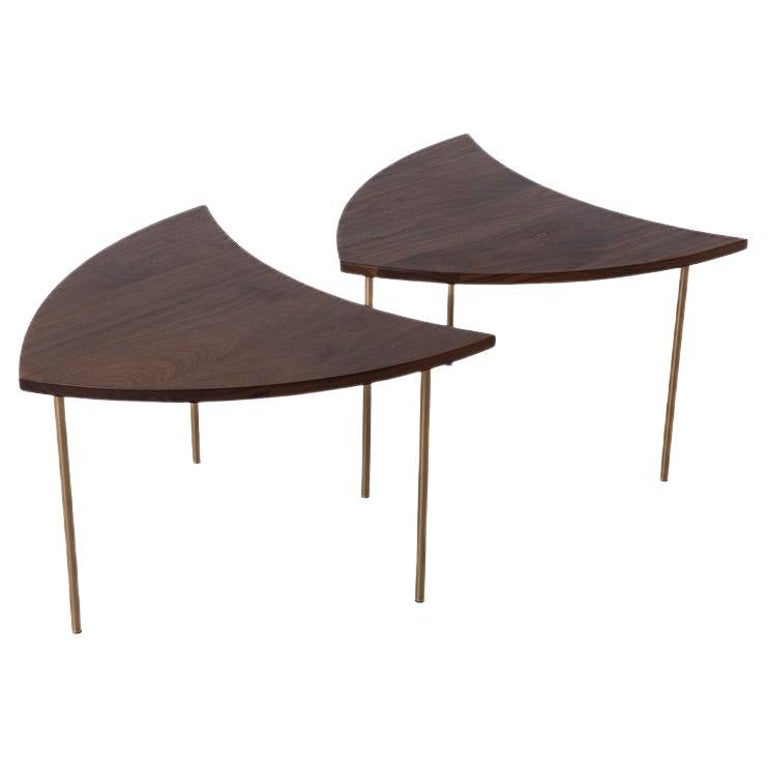 Scandinaving Modern Hvidt and Molgaard Pinwheel Occasional Table For ...