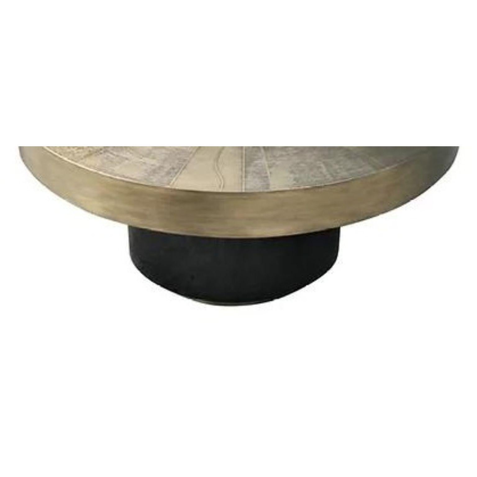 Star Trek Round Brass Coffee Table by Brutalist Be For Sale at 1stDibs ...