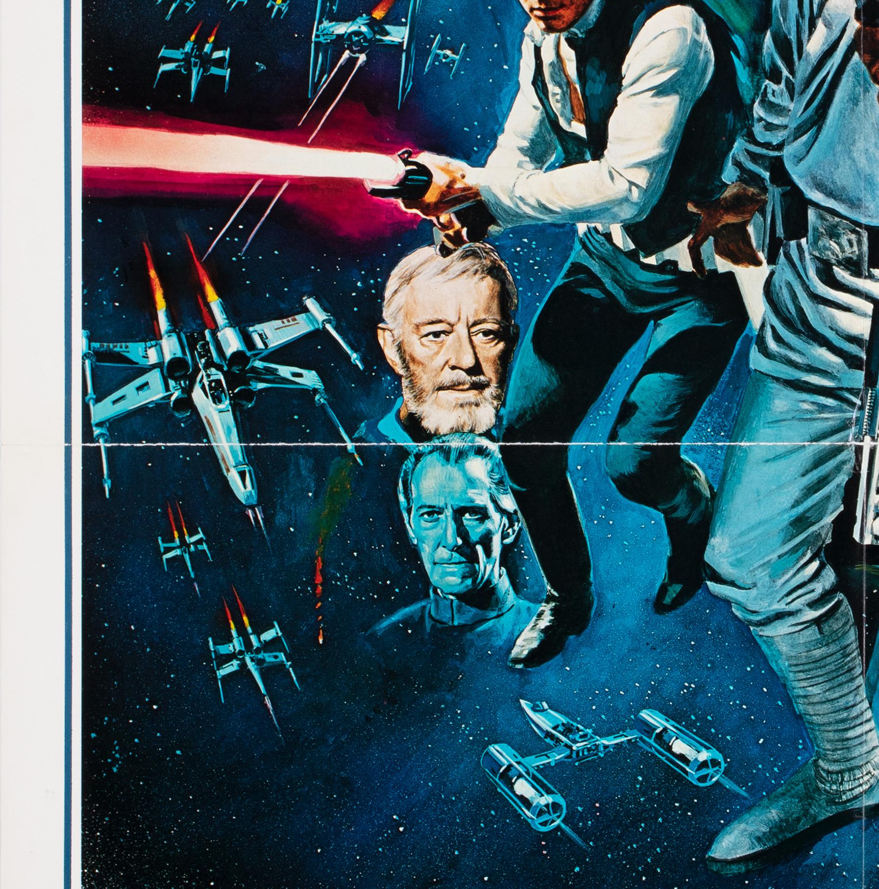 STAR WARS 1977 International US Film Movie Poster, Style C, Tom ...