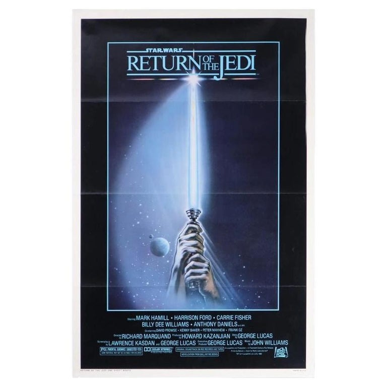 Star Wars: Episode VI, Return of The Jedi, Unframed Poster, 1983 For ...