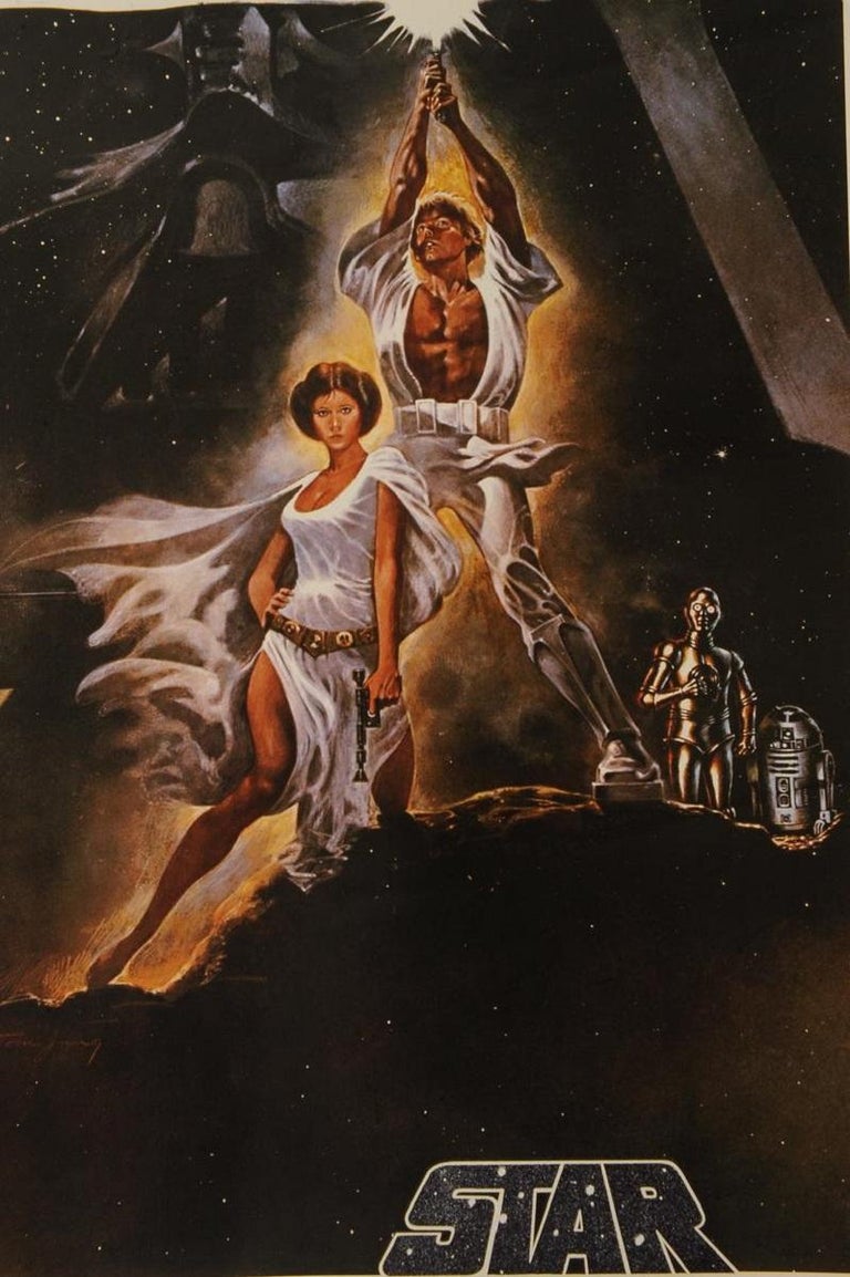 Star Wars Iconic 1977 Episode IV A New Hope style A Movie Poster by Tom Jung For Sale at 1stDibs ...