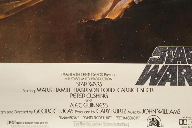 Star Wars Iconic 1977 Episode IV A New Hope style A Movie Poster by Tom Jung For Sale at 1stDibs ...