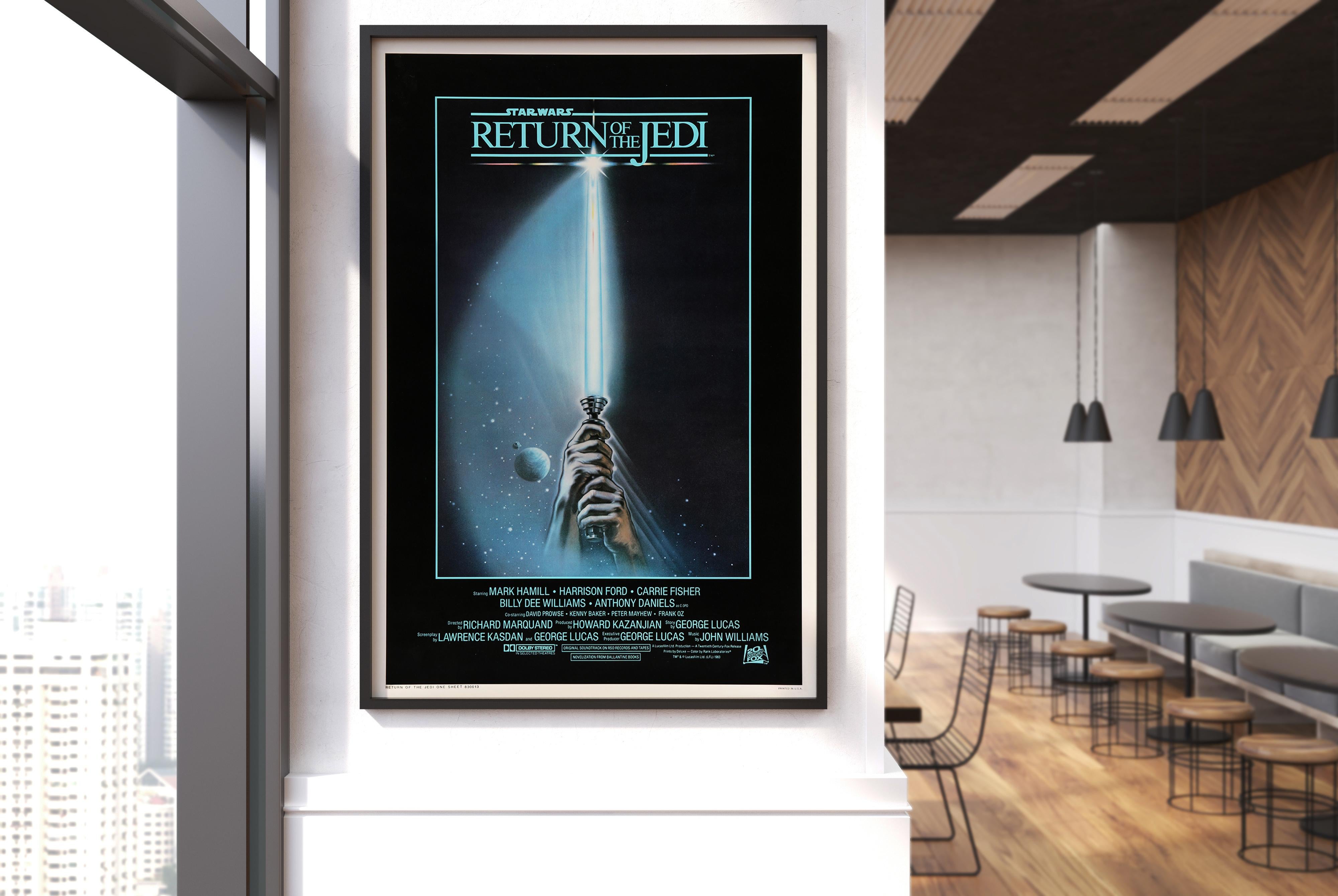 Star Wars 'Return of the Jedi' Original Vintage US One Sheet Movie ...