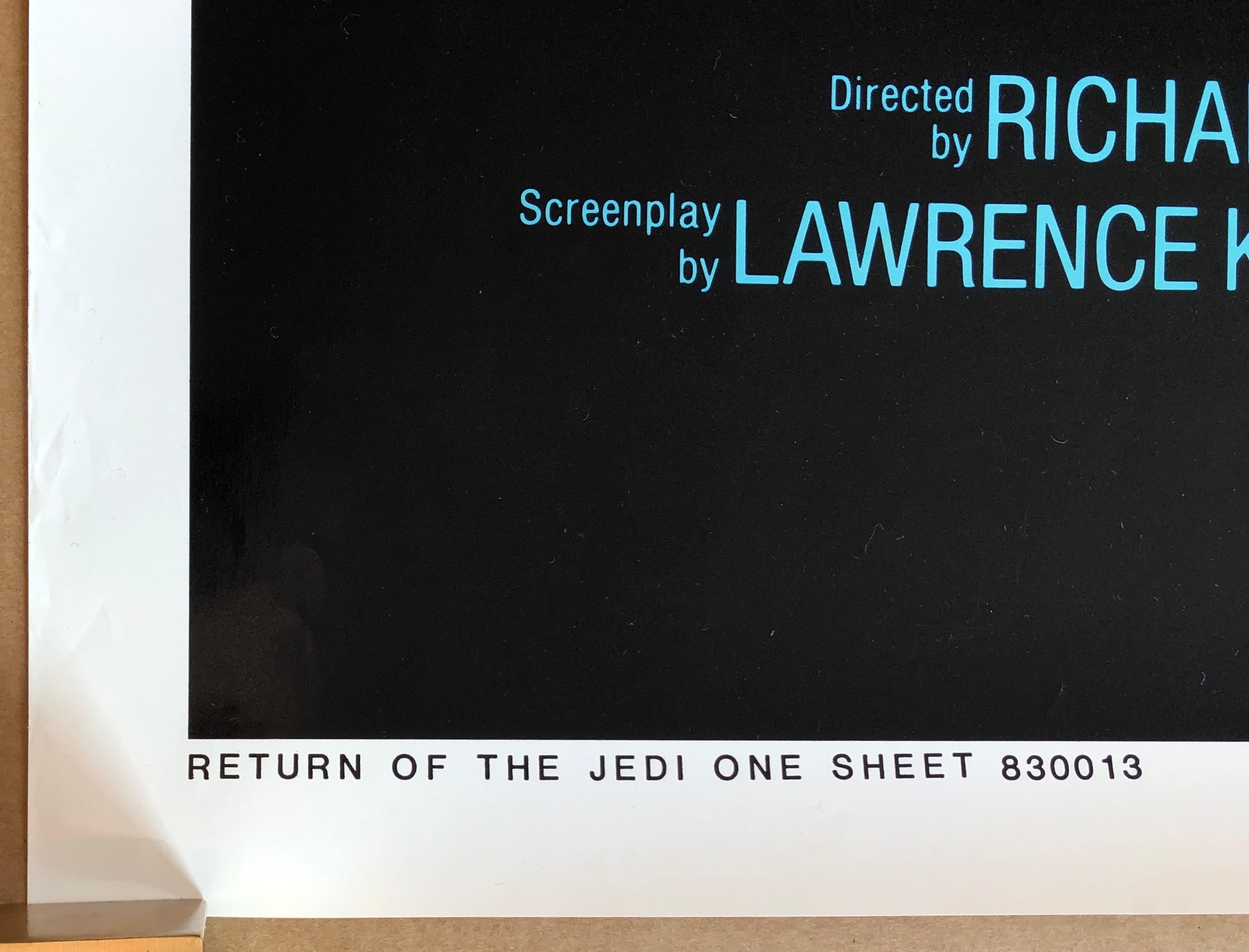 Star Wars 'Return of the Jedi' Original Vintage US One Sheet Movie ...