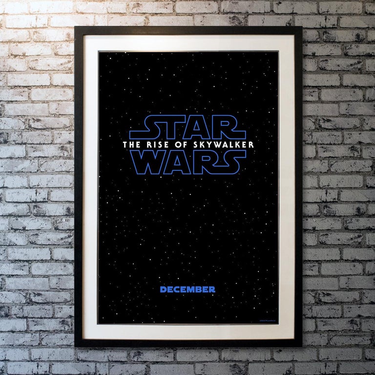 "Star Wars: The Rise Of Skywalker", '2019' Poster For Sale at 1stDibs