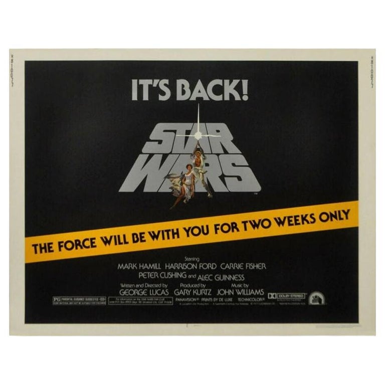 Star Wars, Unframed Poster, 1981 For Sale at 1stDibs