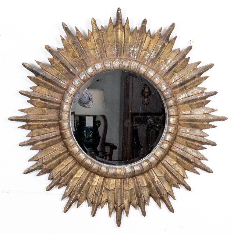 Starburst Mirror For Sale at 1stDibs