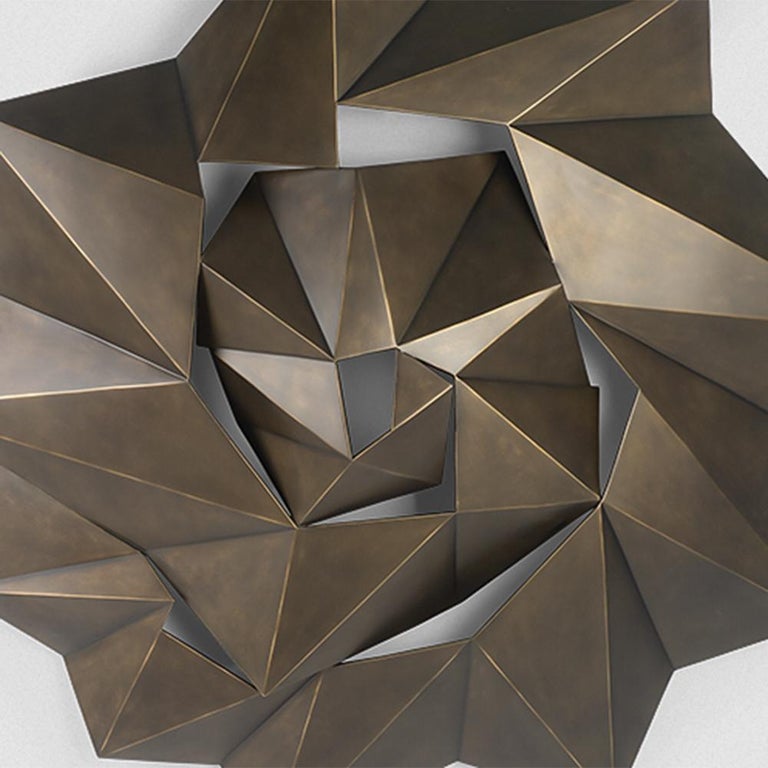 Stardust Bronzed Wall Decoration For Sale at 1stDibs