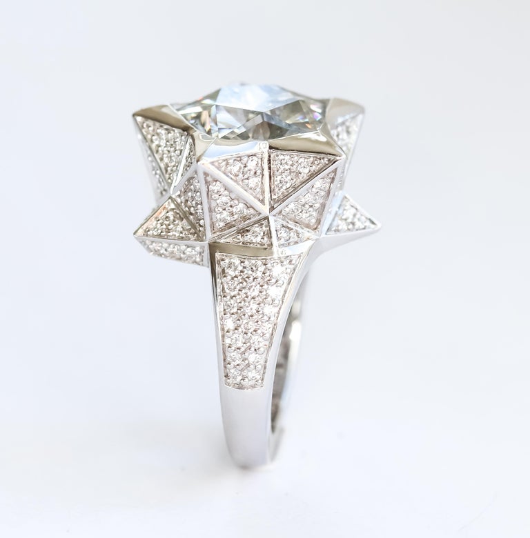 Star Engagement Ring For Sale at 1stdibs