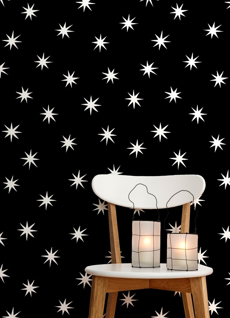 Stars in Black and White on Smooth Paper For Sale at 1stDibs