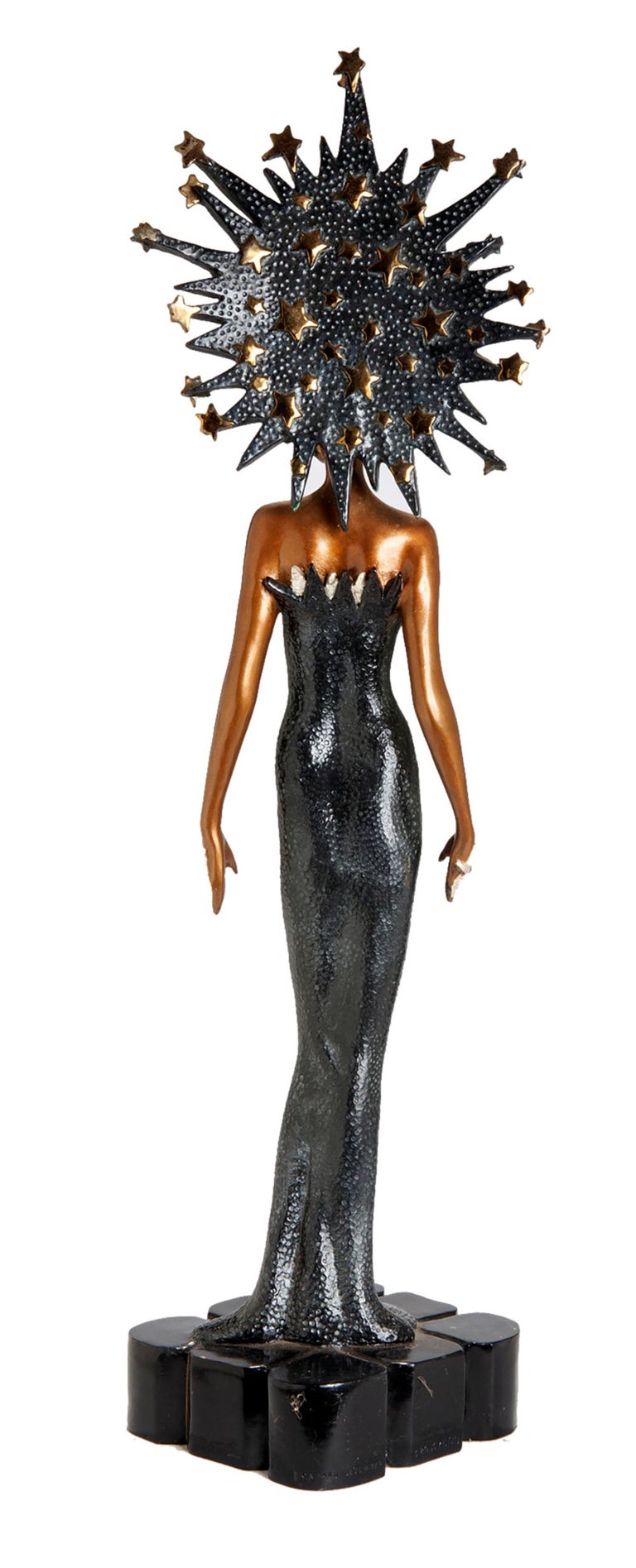 "Starstruck' Erte Bronze Art Deco Statue, signed For Sale at 1stDibs