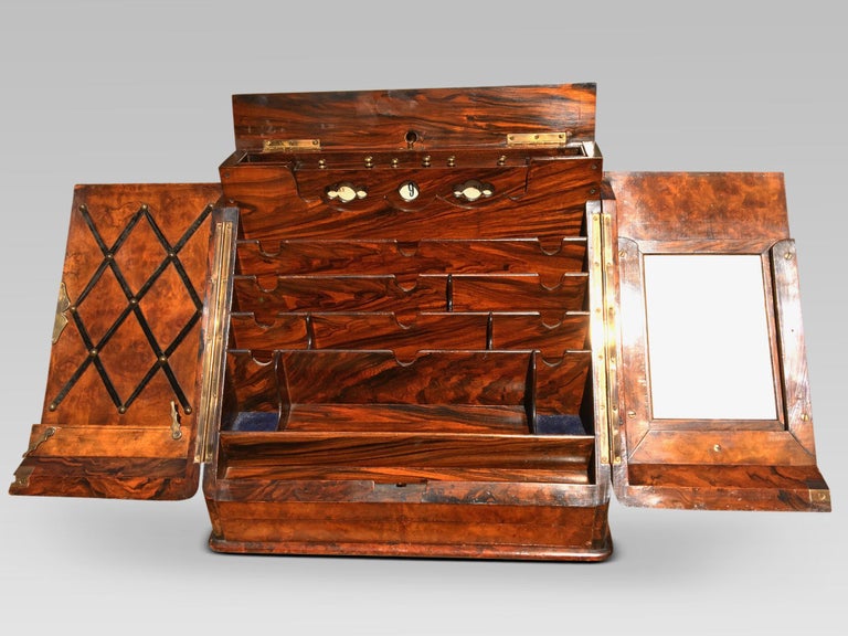 Stationary Cabinet, Writing Box, Walnut, circa 1870 at 1stDibs ...