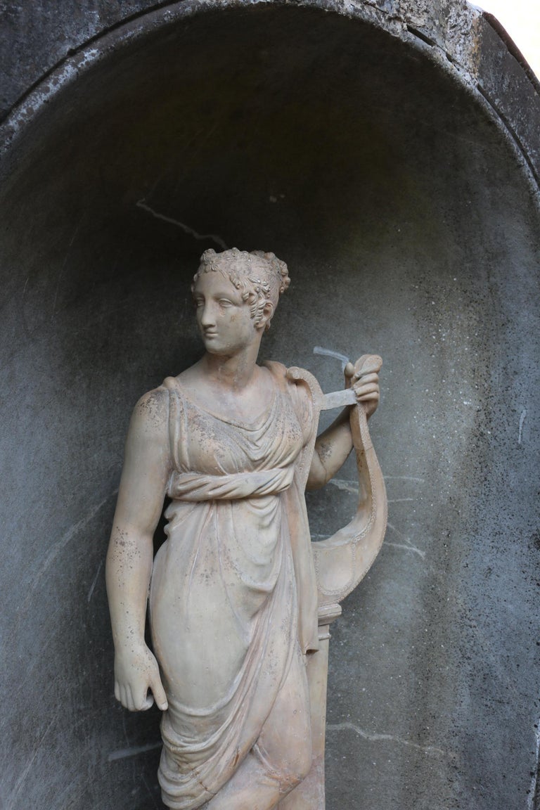 Statue Depicting the Terpsichore Muse at 1stDibs | terpsichore statue
