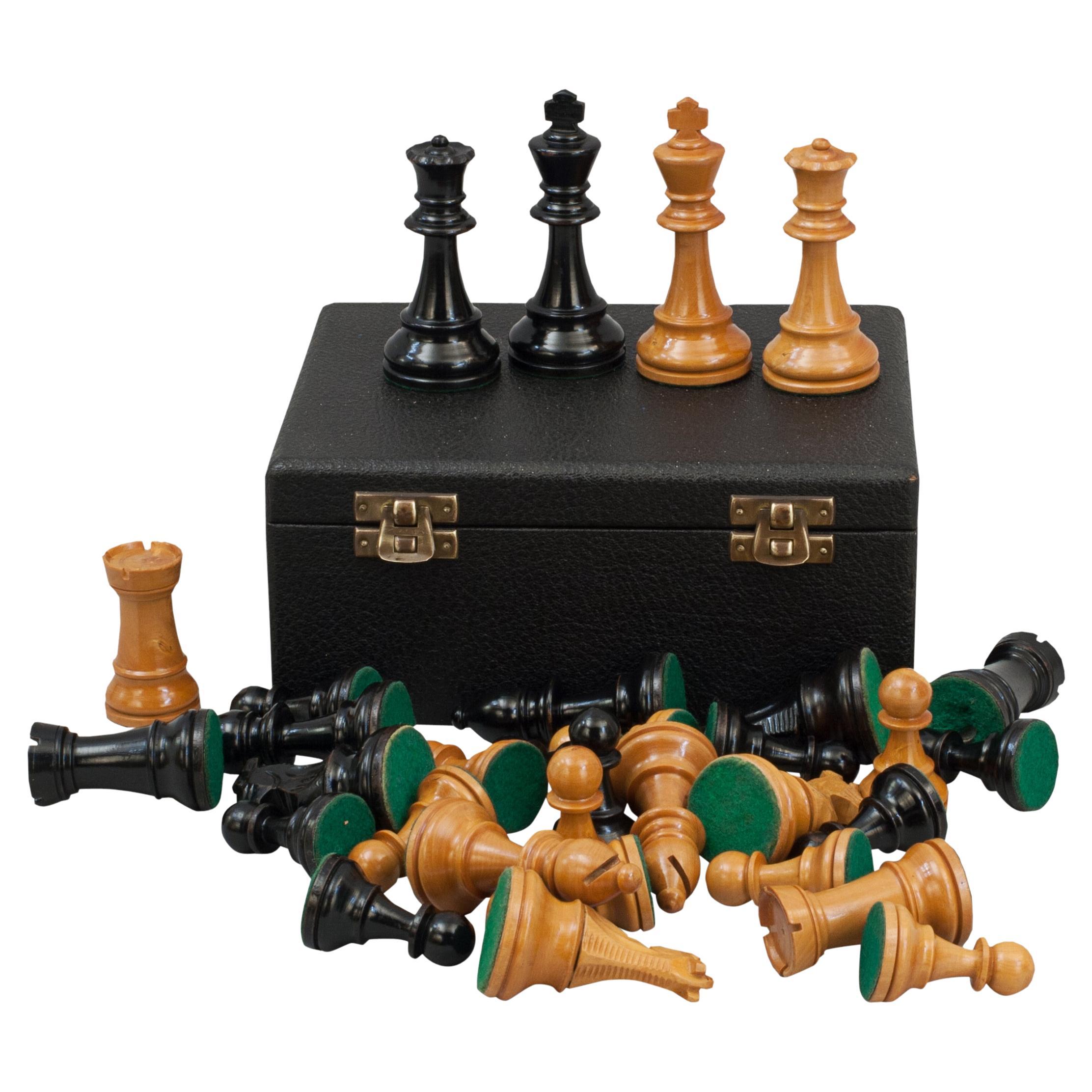 Brutalist 1960's Bronze Chess Set at 1stDibs | brutalist chess set ...