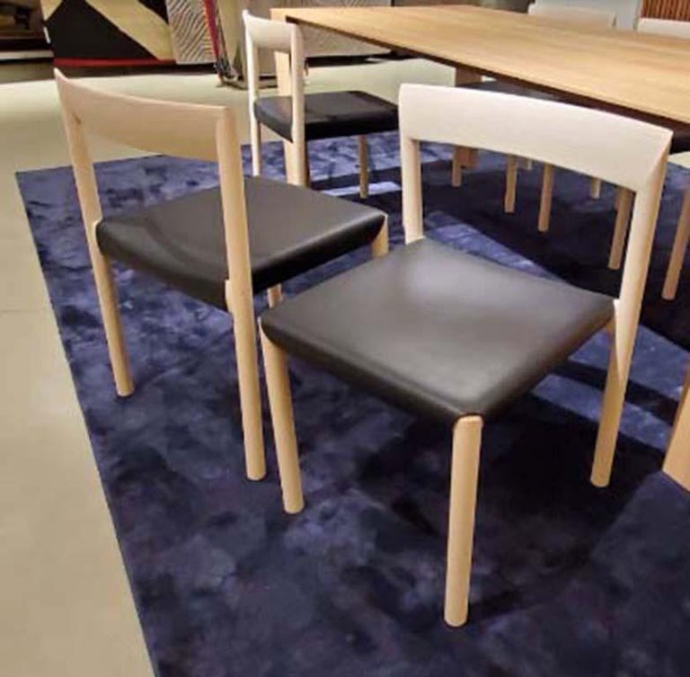 Stax Wood Base Dining Chair, Set of 6, by Niels Bendtsen from Bensen at ...
