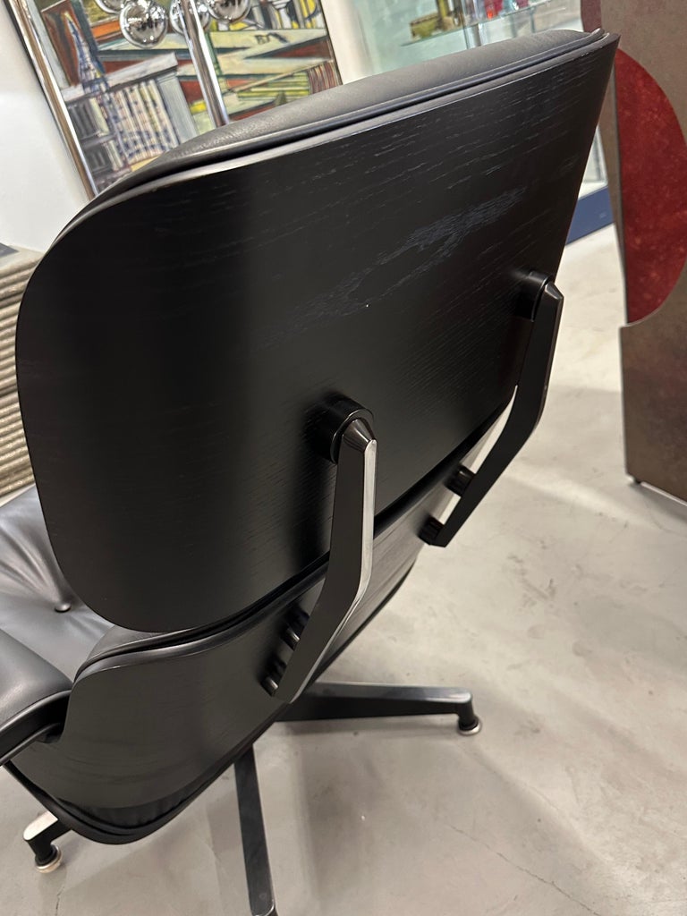 "Stealth" All Black Herman Miller Eames Chair and Ottoman 2017-Tall ...