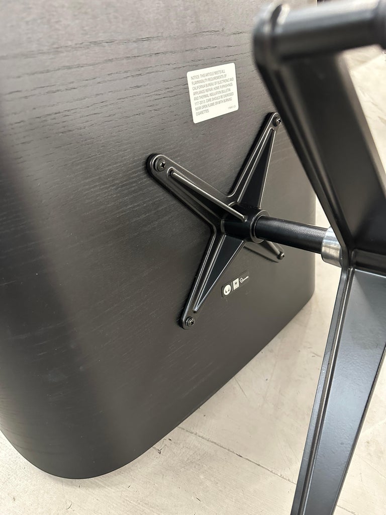 "Stealth" All Black Herman Miller Eames Chair and Ottoman 2017-Tall ...