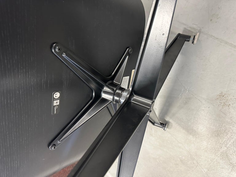 "Stealth" All Black Herman Miller Eames Chair and Ottoman 2017-Tall ...