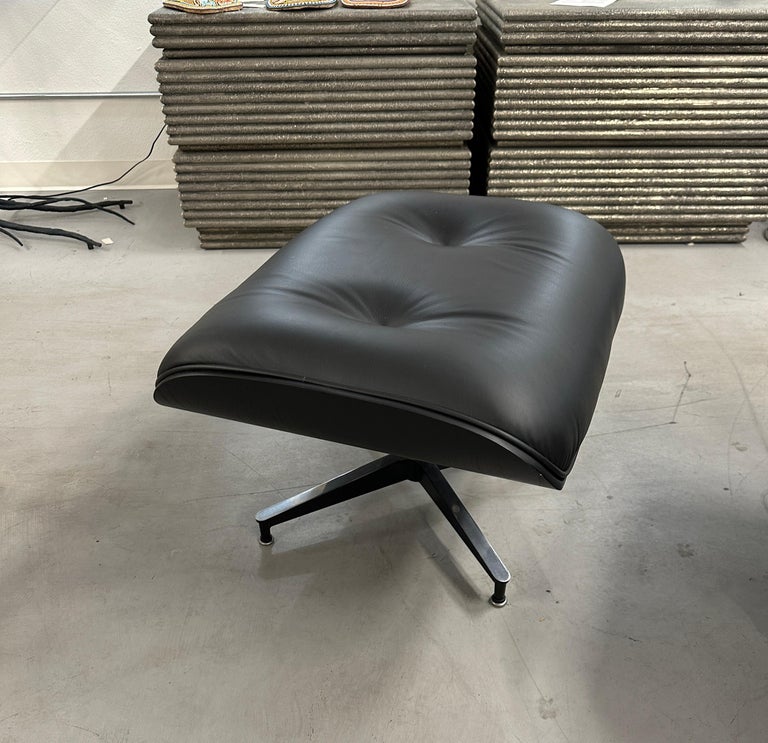 "Stealth" All Black Herman Miller Eames Chair and Ottoman 2017-Tall ...