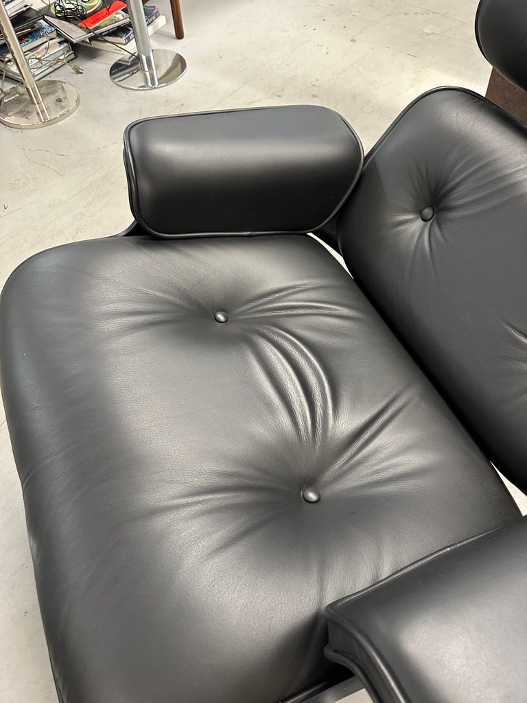 "Stealth" All Black Herman Miller Eames Chair and Ottoman 2017-Tall ...