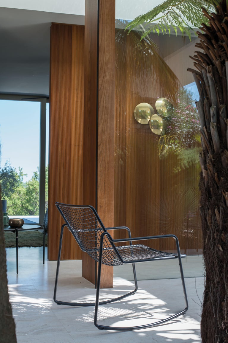 Steel EMU Rio R50 Swing Lounge Chair For Sale at 1stDibs