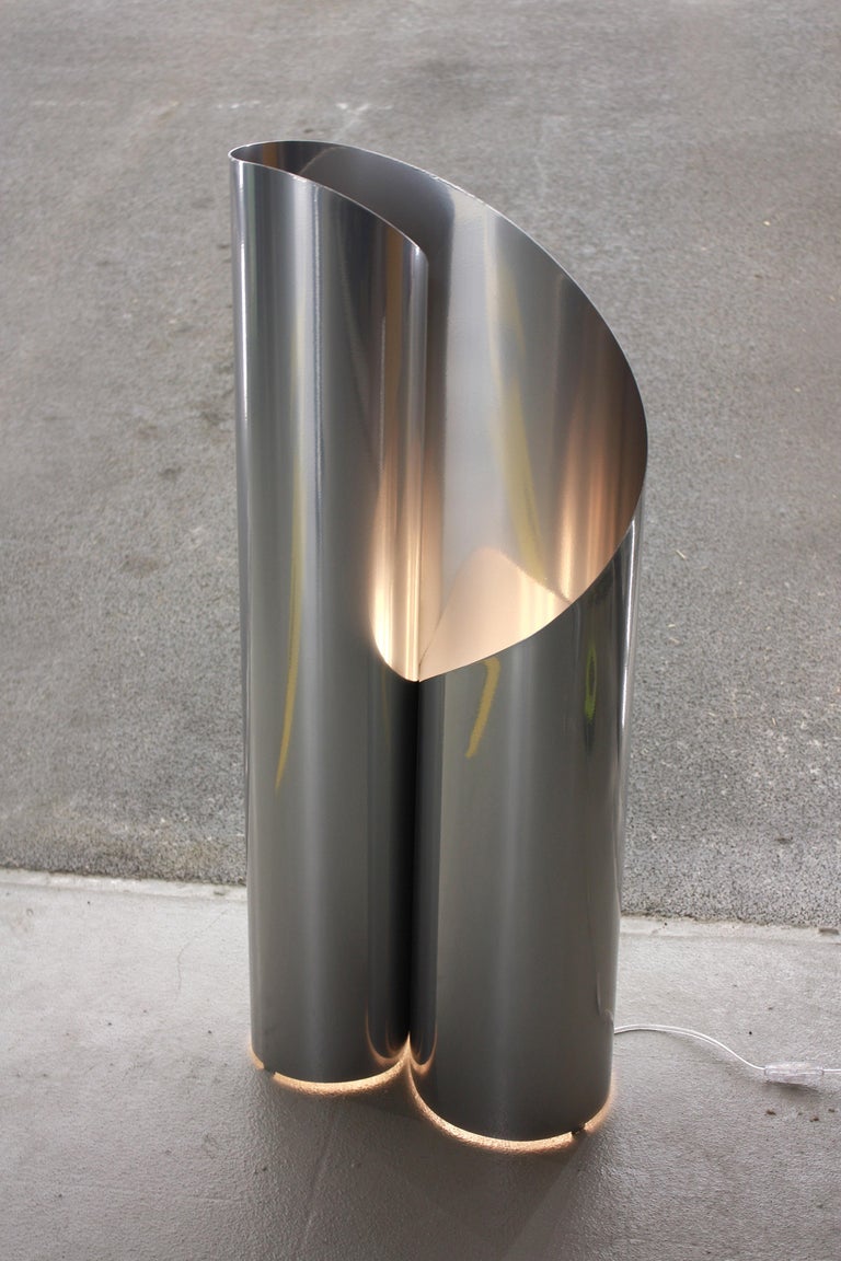 Steel "Fold Lamp" Lamp, Maria Tyakina For Sale at 1stDibs
