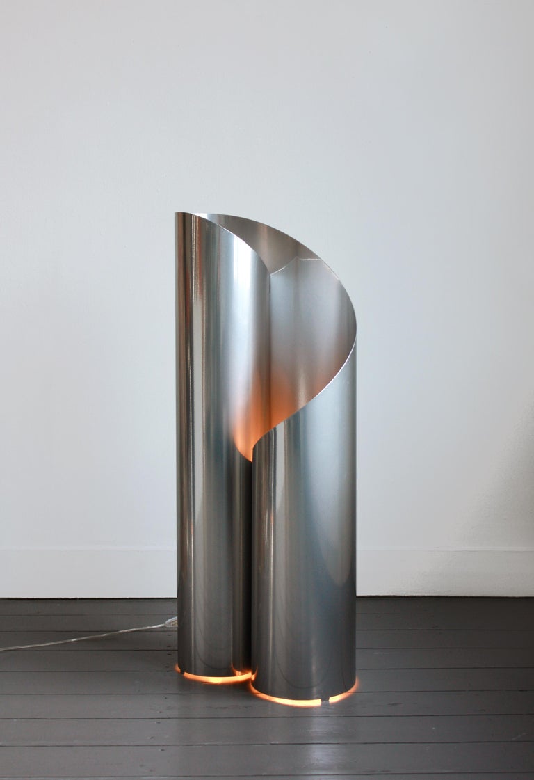 Steel "Fold Lamp" Lamp, Maria Tyakina For Sale at 1stDibs
