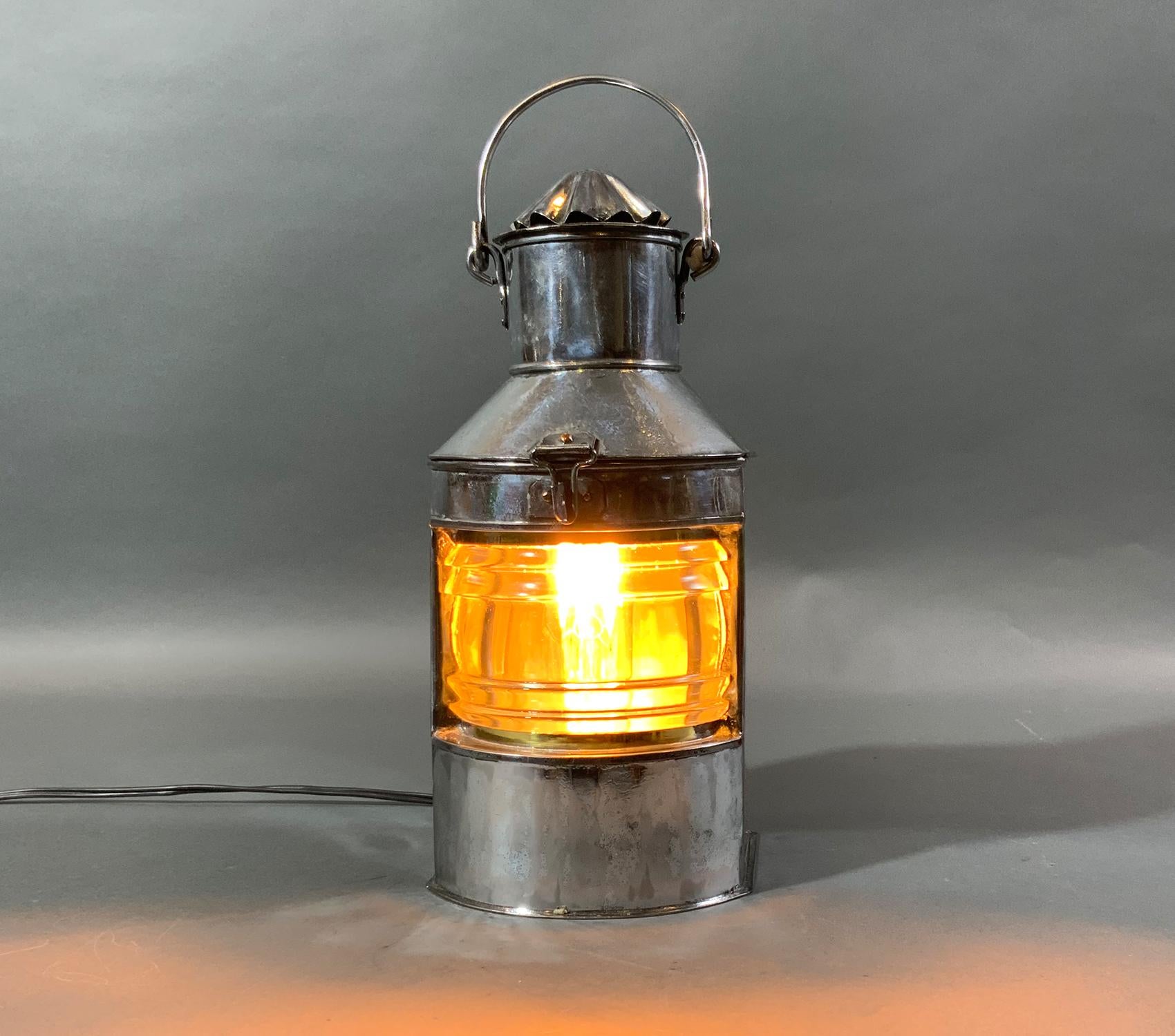 Steel Lantern at 1stDibs