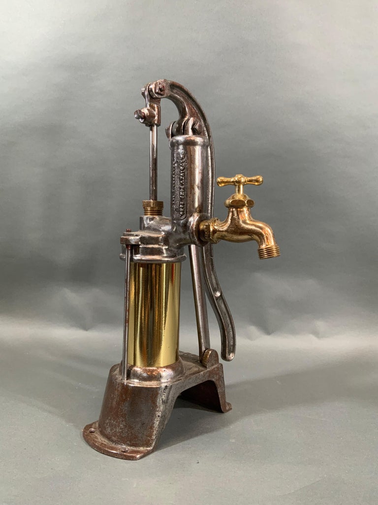 Steel Marine Pump By Wl Davey Of Rockford Illinois At 1stdibs