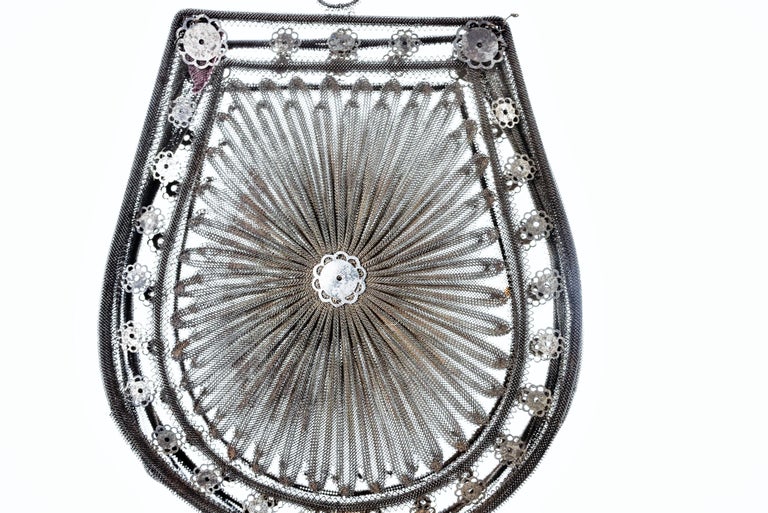 Steel mesh Reticule Purse - France Premier Empire Circa 1800-1810 For ...