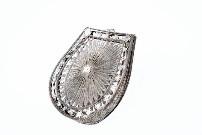 Steel mesh Reticule Purse - France Premier Empire Circa 1800-1810 For ...