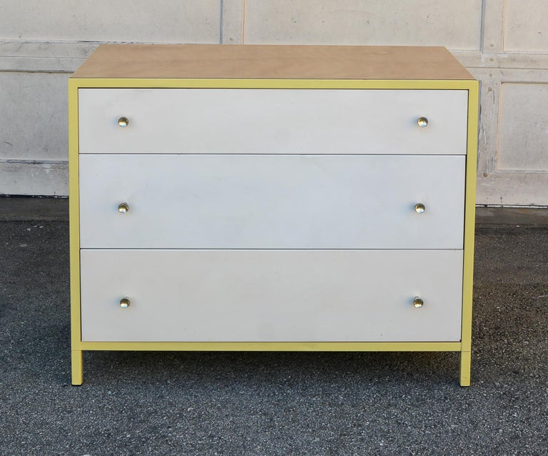 Steel Midcentury Chest of Drawers by Simmons For Sale at 1stDibs