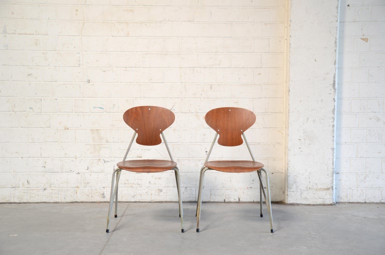 Steen Eiler Rasmussen and Kai Lyngfeldt Larsen Pair of Chairs for ...