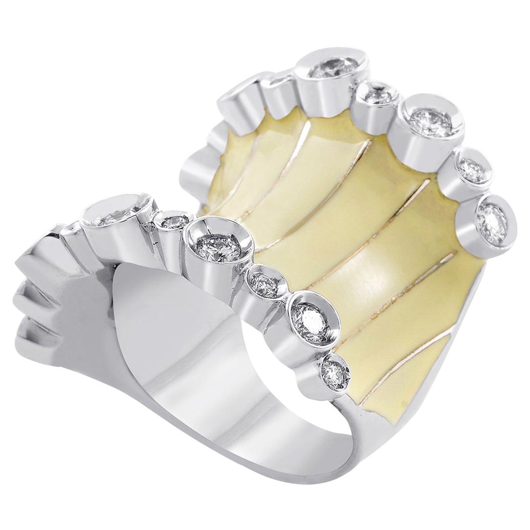 Ivory Diamond Ring - For Sale on 1stDibs | ivory wedding rings