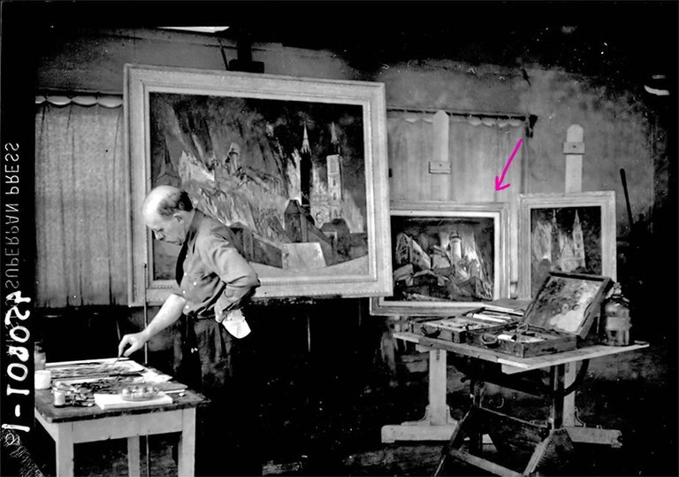 Stefan Hirsch - The Burning Castle For Sale at 1stDibs | hirsch castle