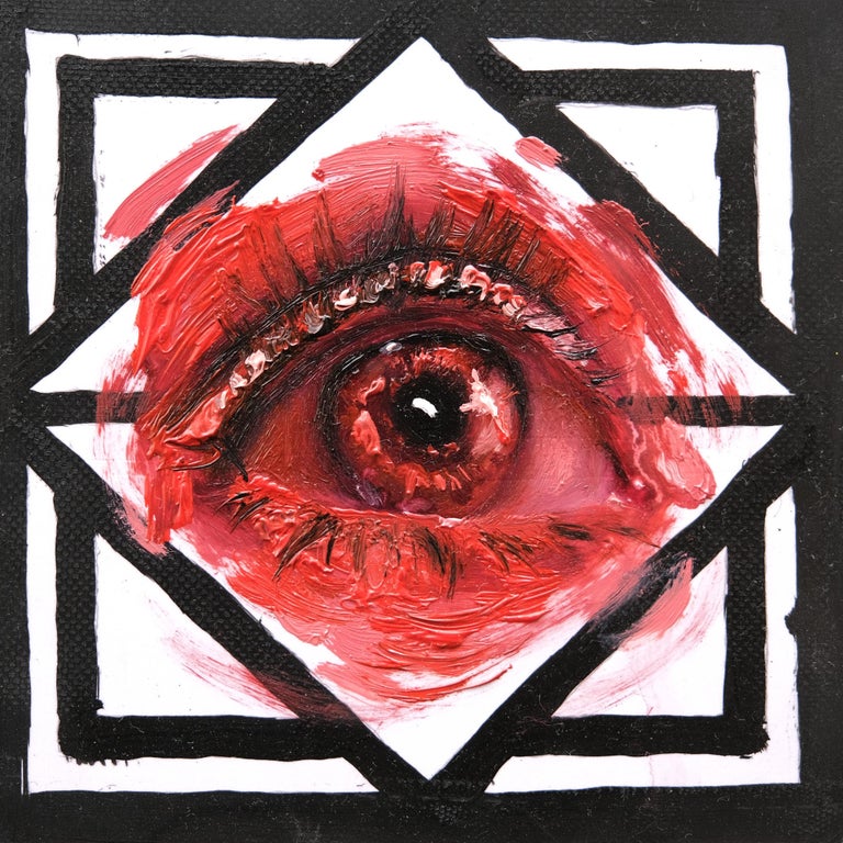 Stefan Smit - "Embers Stare 3," Oil Painting For Sale at 1stDibs