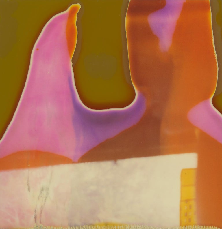 Stefanie Schneider A Man And A Woman Abstract In Bathroom