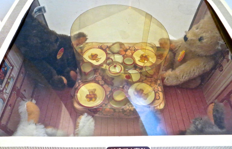 Steiff 4 Teddy Bear Tea Party Set, German, circa 1982 at 1stDibs ...