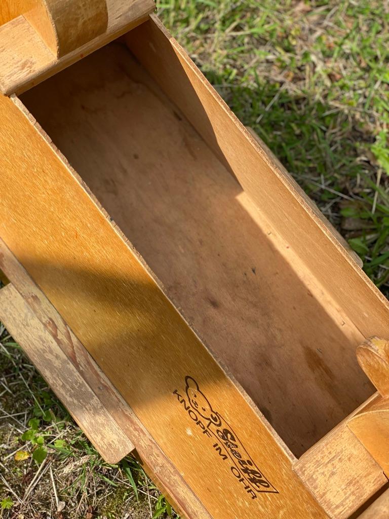Steiff, Wooden Rocking Horse / Toy Chest 1970's Germany For Sale at 1stDibs
