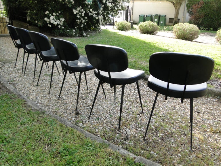 Steiner Airborne 6 Chairs Guariche Paulin Mortier Motte Thonet Arp ...