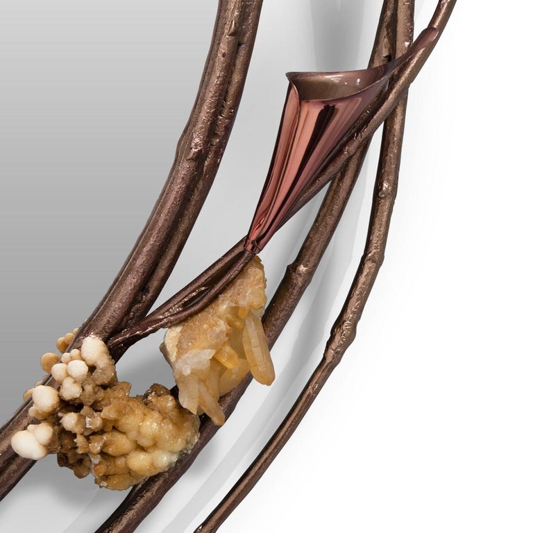 Stella Crystalized Mirror For Sale at 1stDibs