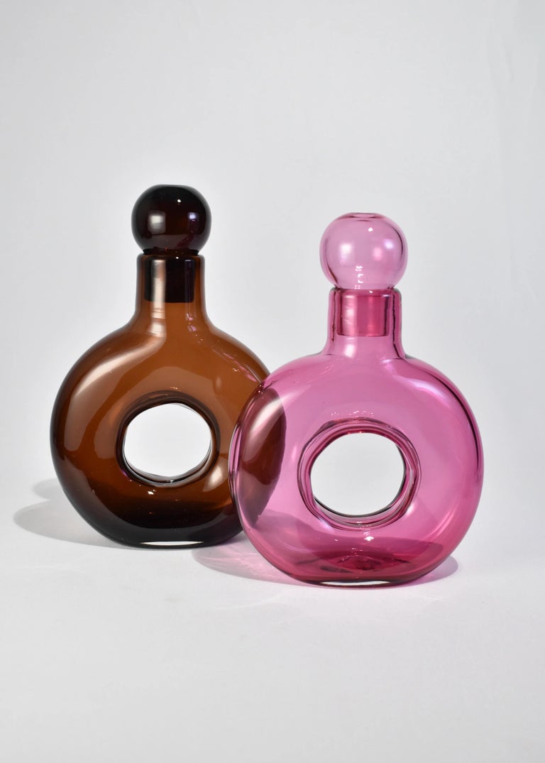 Stella Decanter in Ruby For Sale at 1stDibs