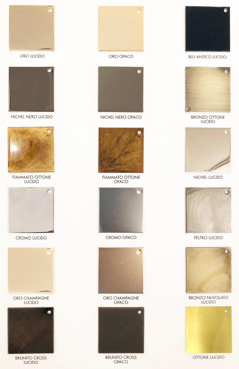 "Stella" Faceted Glass Ceiling Light by Fedele Papagni and Gaspare ...