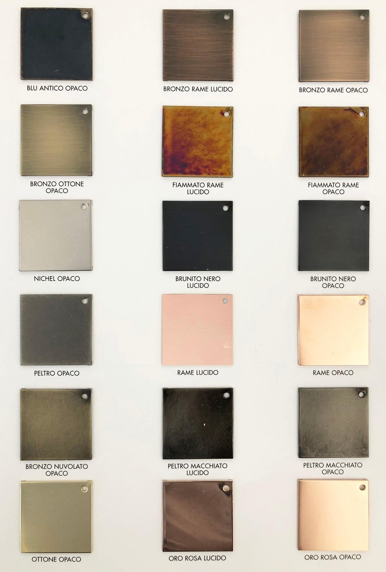 "Stella" Faceted Glass Ceiling Light by Fedele Papagni and Gaspare ...