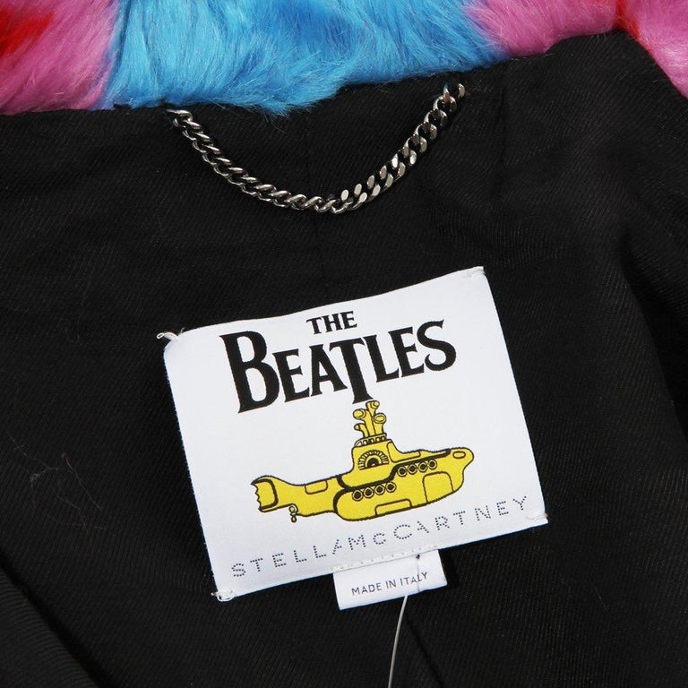 Stella McCartney Beatles Faux Fur Coat at 1stDibs | stella mccartney ...