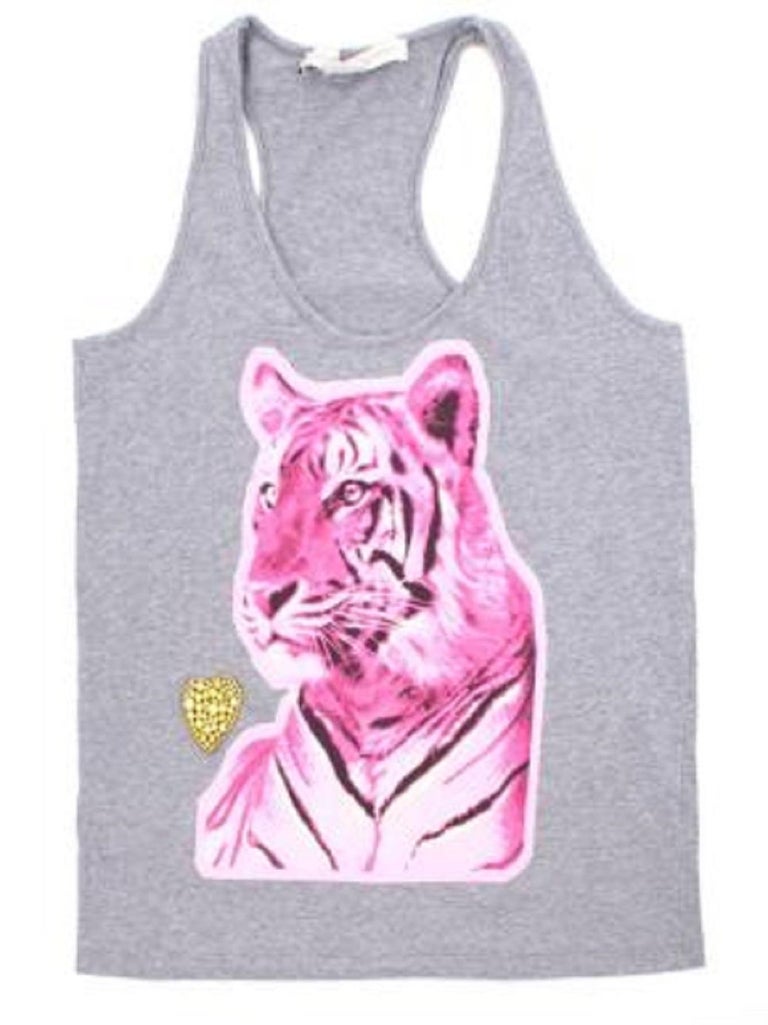 Stella McCartney Embellished Tiger Top For Sale at 1stDibs