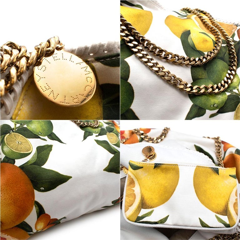 Stella McCartney Falabella Citrus Print Tote with Coin Purse at 1stDibs