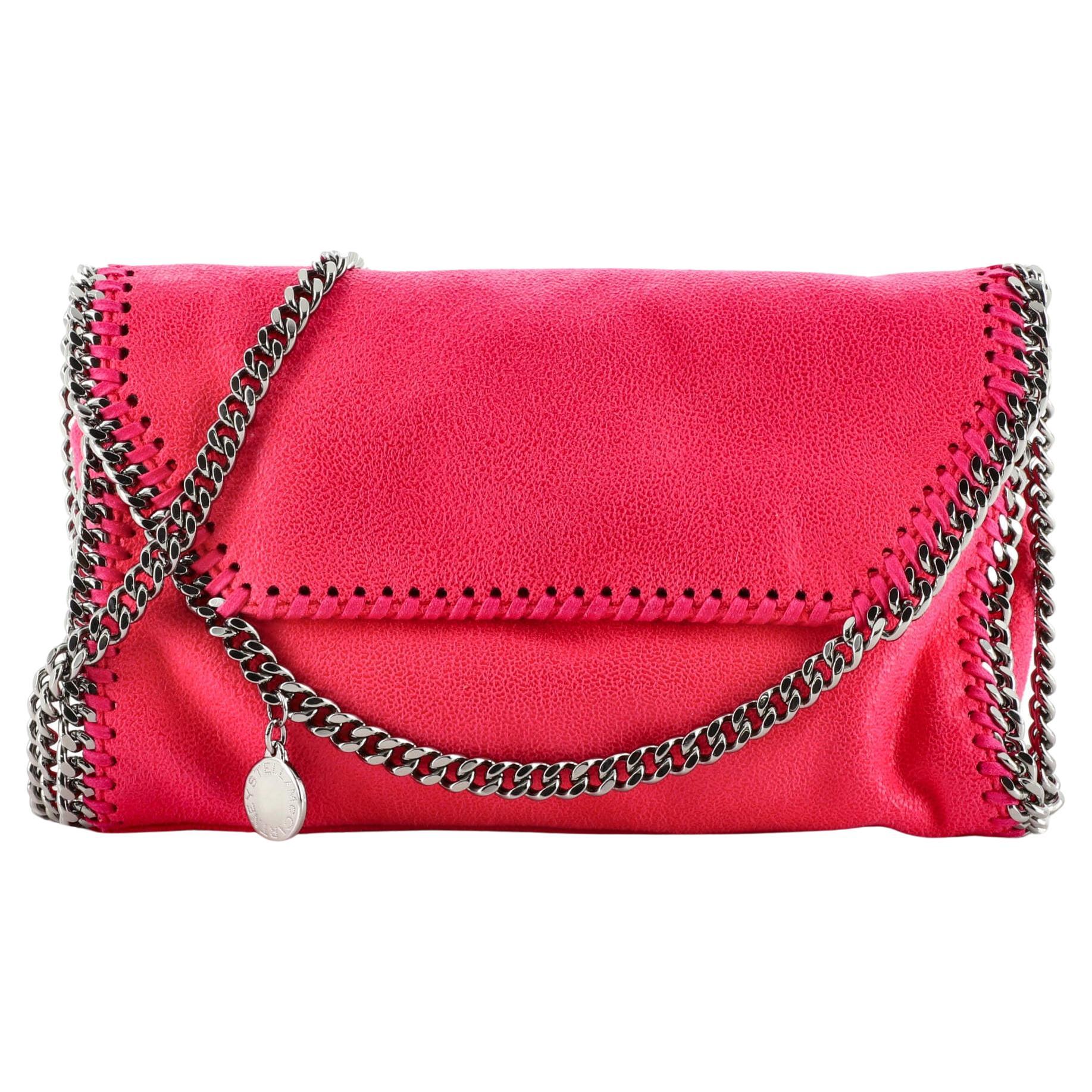 Stella McCartney Falabella Flap Clutch Embellished Shaggy Deer at 1stDibs